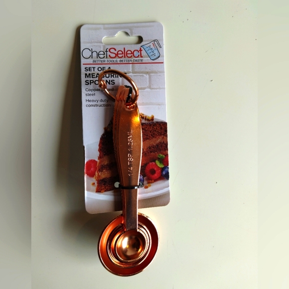 Threshold | Kitchen | Copper Measuring Spoons Set | Poshmark